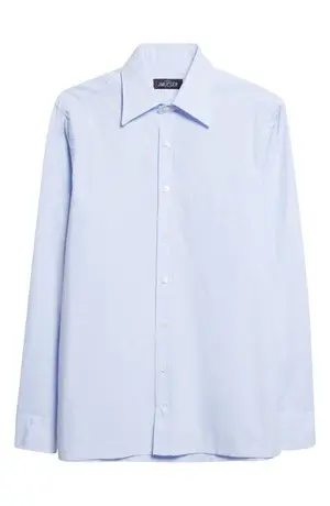 J. MUESER Carter Button-up Shirt - Blue