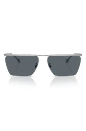 Oliver Spencer Jil Sander Edition 2 Sunglasses - Silver/blue