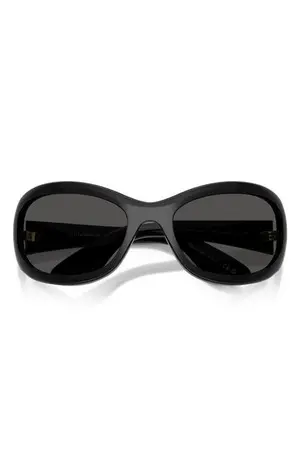 Oliver Spencer 64mm Khaite Oval Sunglasses