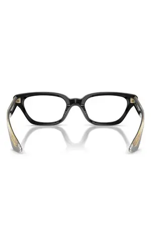 Oliver Spencer Khaite Cat Eye Optical Frames - Black/clear