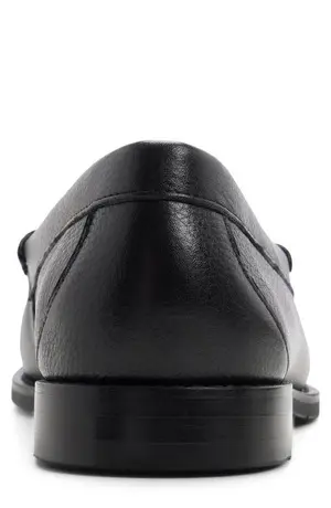 G.H.BASS Berkeley Penny Loafer - Tumbled Open Black