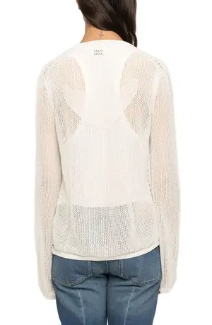 Zadig&Voltaire Mandala Angel Wings Logo Sweater - Vanille