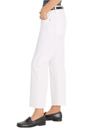 Good American Mid Rise Ankle Straight Leg Jeans