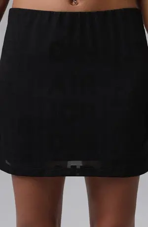 JORDAN Flight Open Stitch Knit Skort