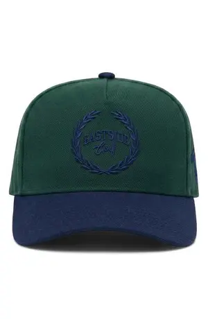EASTSIDE GOLF Statement Snapback Ball Cap - Verde/navy
