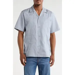 Carhartt Work In Progress Signet Embroidered Camp Shirt