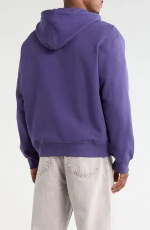 Carhartt Work In Progress Embroidered Logo Zip Hoodie