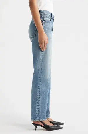 Moussy Vintage Leyden Straight Leg Jeans