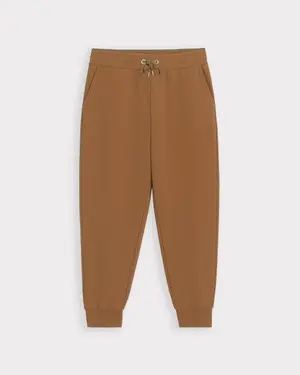 KETTLEWELL Soft Sweat Cuffed Hem Jogger - Coffee