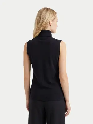 Gobi Cashmere Cashmere Silk High-neck Sleeveless Top