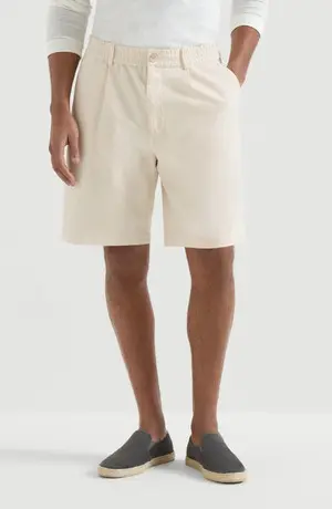 Brunello Cucinelli Twisted Shorts For Men