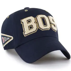 STONEY CLOVER LANE X '47 Boston Red Sox Acro Charm Baseball Cap - Navy
