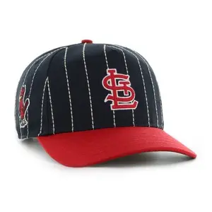 '47 47 X Rawlings St. Louis Cardinals Pinstripe Hitch Cap - Navy