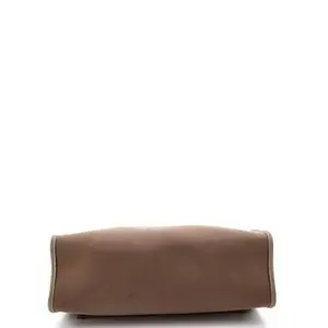 Hermès Herbag Zip Leather And Toile 31