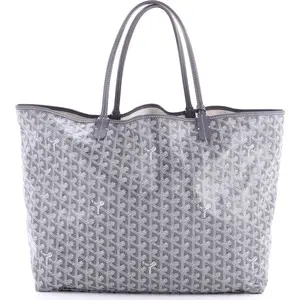 Goyard Saint Louis Tote Coated Canvas Gm - Grey