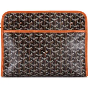 Goyard Jouvence Toiletry Pouch Coated Canvas Gm - Black
