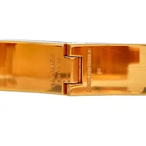 Hermès Clic H Bracelet Enamel Narrow - Brown