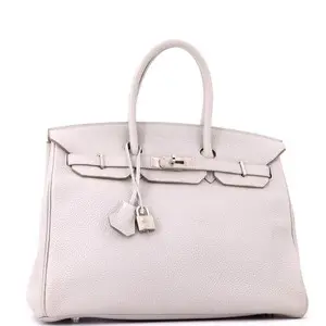 Hermès Birkin Handbag Grey Togo With Palladium Hardware 35 - Gris Perle