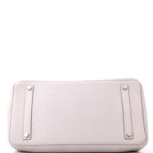 Hermès Birkin Handbag Grey Togo With Palladium Hardware 35 - Gris Perle