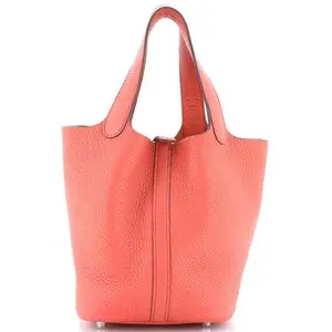 Hermès Picotin Bag Clemence Pm - Red