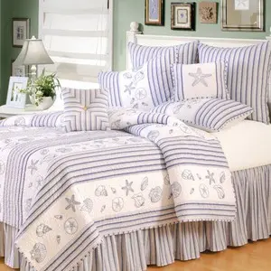C&F HOME Seaside Shells 100% Cotton Pillow Sham 20" X 26