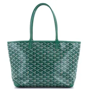 Goyard Artois Tote Coated Canvas Pm - Green