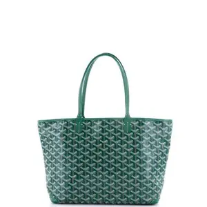Goyard Artois Tote Coated Canvas Pm - Green