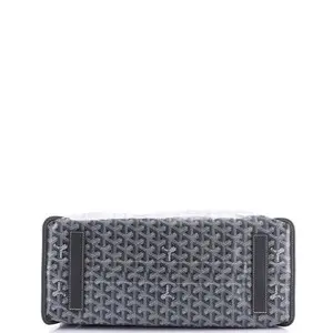 Goyard Hardy Pet Carrier Coated Canvas Pm - Grey
