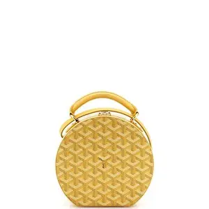 Goyard Alto Hatbox Bag Coated Canvas - Yellow