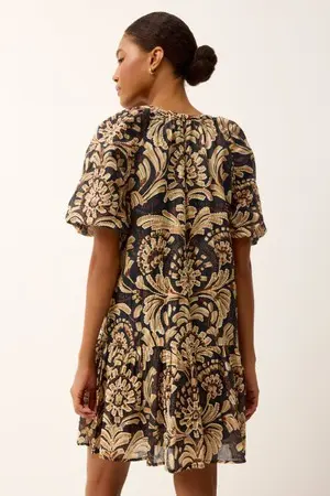 MARIE OLIVER Greta Embroidered Dress - Tropez