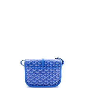 Goyard Belvedere Iii Messenger Bag Coated Canvas With Leather Pm