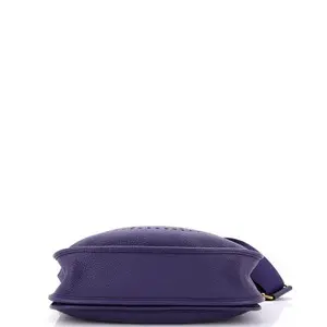 Hermès Evelyne Bag Gen Iii Clemence Pm - Blue