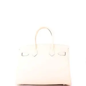 Hermès Birkin Handbag Light Clemence With Palladium Hardware 30 - Nata