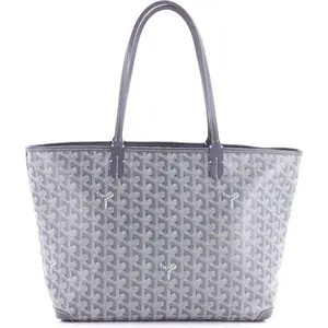 Goyard Artois Tote Coated Canvas Pm - Grey