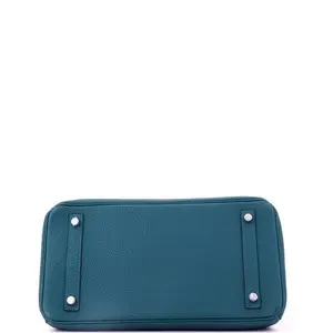 Hermès Birkin Handbag Green Swift With Palladium Hardware 25 - Menthe