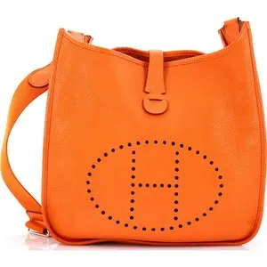 Hermès Evelyne Bag Gen Iii Clemence Pm - Orange