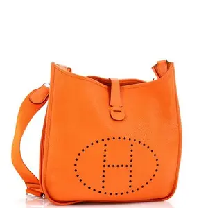 Hermès Evelyne Bag Gen Iii Clemence Pm - Orange