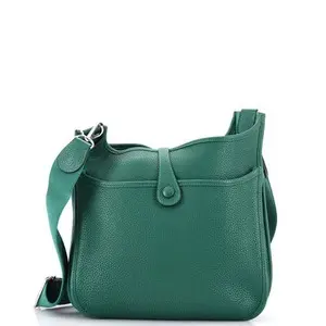 Hermès Evelyne Bag Gen Iii Clemence Pm - Green