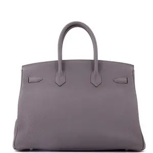 Hermès Birkin Handbag Togo With Palladium Hardware 35 - Grey