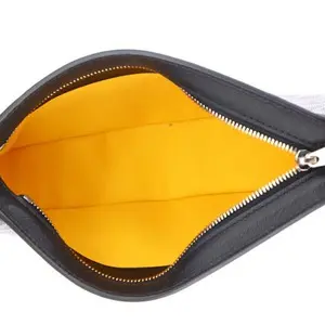 Goyard Hirondelle Shoulder Bag Coated Canvas And Leather - Black
