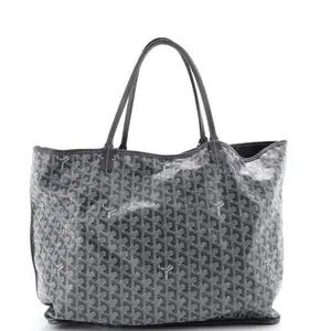 Goyard Anjou Reversible Tote Coated Canvas Gm - Grey