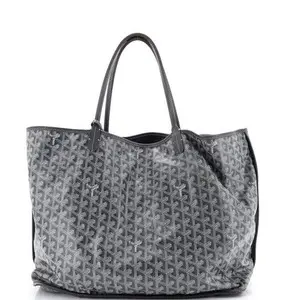 Goyard Anjou Reversible Tote Coated Canvas Gm - Grey
