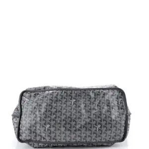 Goyard Anjou Reversible Tote Coated Canvas Gm - Grey