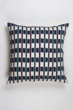ARCHIVE NEW YORK Santiago Atitlan Jaspe Handwoven Throw Pillow