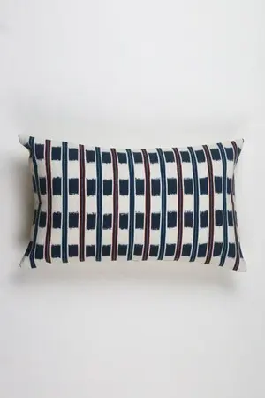 ARCHIVE NEW YORK Santiago Atitlan Jaspe Handwoven Throw Pillow