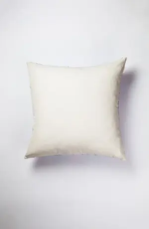 ARCHIVE NEW YORK Vintage Verde Ikat Stripe Handwoven Throw Pillow