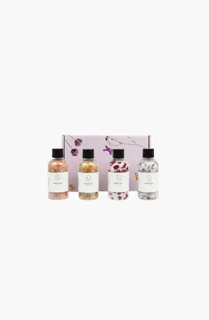 LIZUSH Luxurious Natural Bath Salts Discovery Set - None