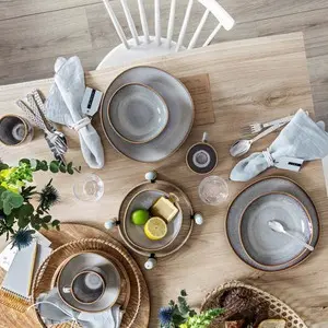 VILLEROY & BOCH Lave Beige Salad Plate - Multi