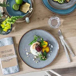 VILLEROY & BOCH Lave Beige Salad Plate - Multi