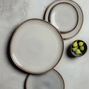 VILLEROY & BOCH Lave Beige Serving Platter - Multi